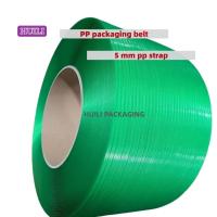 China PET PP Strapping 12mm Transparent PP Packing Straps with Fully automatic packaging machine for sale