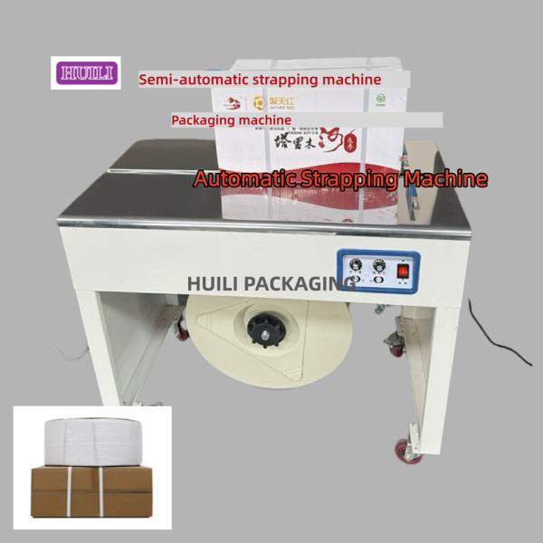 Quality PP PET strapping semi-automatic automatic strapping machines High-speed Desktop strapping tools for sale