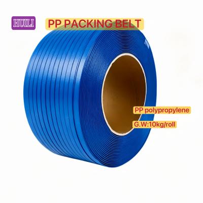 China UV ProtectionPlastic Strapping Belt Ultra Thin PP Strapping Tape 100% Adhesion Rate for sale