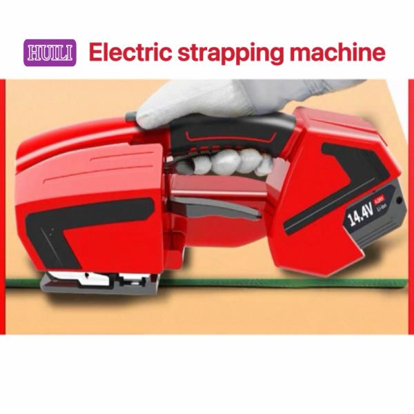 Quality 11mm-19mm Width Handheld Electric Strapping Tool Automatic Strapping Hand Machine for sale