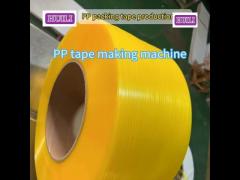 impact resistant pp packing belt pallet strapping tape for automatic baler use