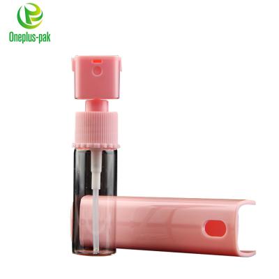 China square spray bottle/OPP6846,20ml new design square perfume bottle,pp pocket perfume bottle,10ML pocket perfume bottle for sale