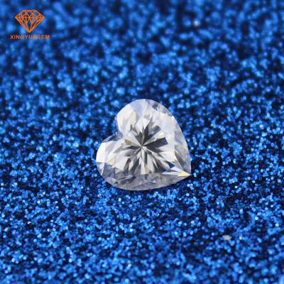 China Factory high polished 5 carat 11*11mm white Moissanite Loose for DIY jewelry for sale