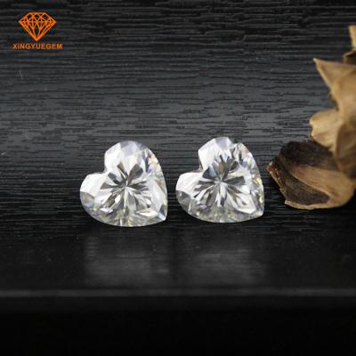 China Wuzhou OEM factory make 0.8mm to15mm synthetic diamond cut moissanite for sale