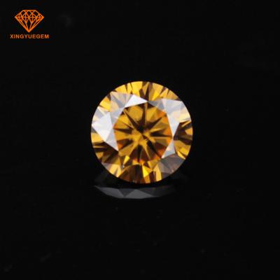 China China forever 2.5 carat brown diamond color synthetic moissanite gem stone for sale