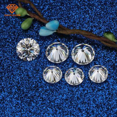 China Forever brilliant Synthetic 1 carat Moissanite for wedding Moissanite rings for sale