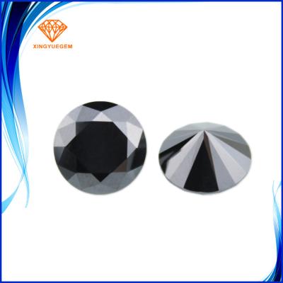 China Cheapeast factory price black moissanite diamond synthetic industrial moissanite loose untreated for sale
