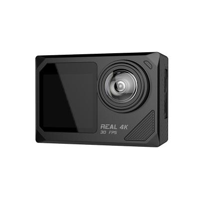 Cina macchina fotografica doppia impermeabile di azione di grado FHD Wifi della batteria 120 di Removeable della macchina fotografica di azione dello schermo 2mp in vendita
