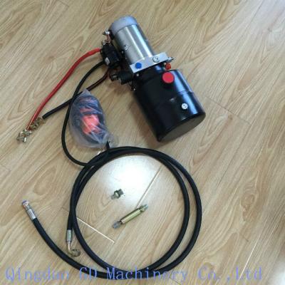 China 12V single acting hydraulic power unit for sale