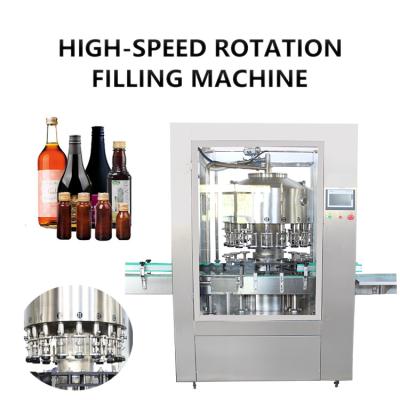 China Full Automatic Cosmetics Filling Machine Automatic Bottle Filling And Closing Machine Oil Sauce Honey Bottle Filling Mac for sale