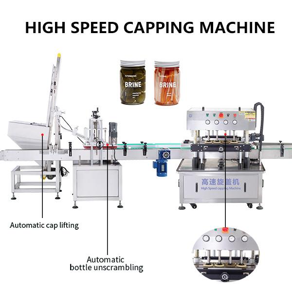 Plastic Bottle Cap Making Machine Automatic Bottle Filling And Capping Machine Capper Machine For Closed Mouth Of Bottle