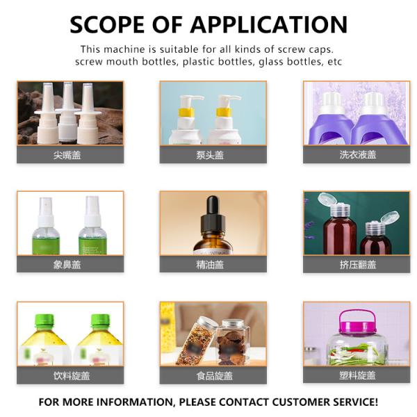 Perfume Bottle Capping Machine Glass Juice Bottle Filling And Capping Plastic Water Bottle Resealer Capper
