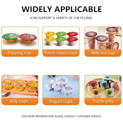 China Aluminum Foil Cup Sealing Machine Tube Sealing Machine Maize Milling Machine Flour And Packing for sale