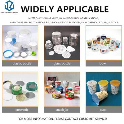 China Electric Heat Sealing Machine Filling Machine In Cup And Packed Heat Sealing Caps Machine for sale