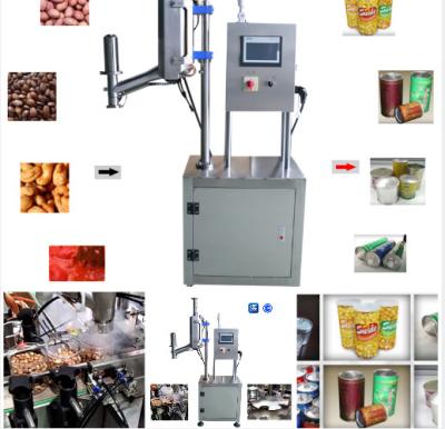 China High Speed Liquid Nitrogen Injection Machine For All Kind Round Cans for sale