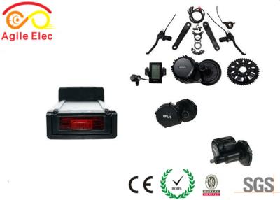 China 48V 350W bafang BBS01 Mid Electric Bicycle Motor Kit With Rear Rack Battery for sale