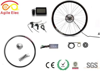 China Boys Mountain Bike Electric Hub Motor Kit With LCD Display More Free Time for sale
