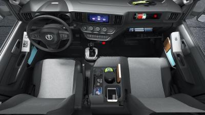 Cina 55.7 Capacità della batteria Camioni elettrici a due porte e due posti per veicoli elettrici popolari in vendita