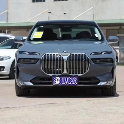 Cina BMW I7 di seconda mano Zero chilometro berlina elettrica cuoio faro a LED 5 posti ACC sinistra in vendita