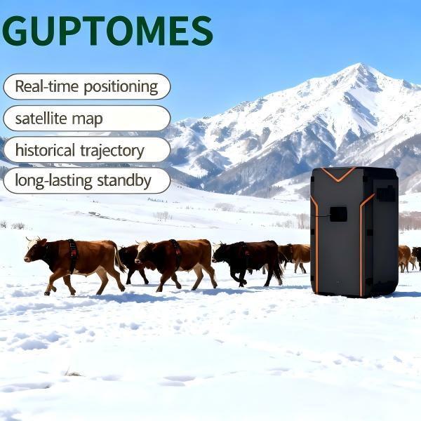 Quality 20000mAh Battery Rugged Cattle GPS Tracker With GPS BDS WIFI Multi Positioning for sale