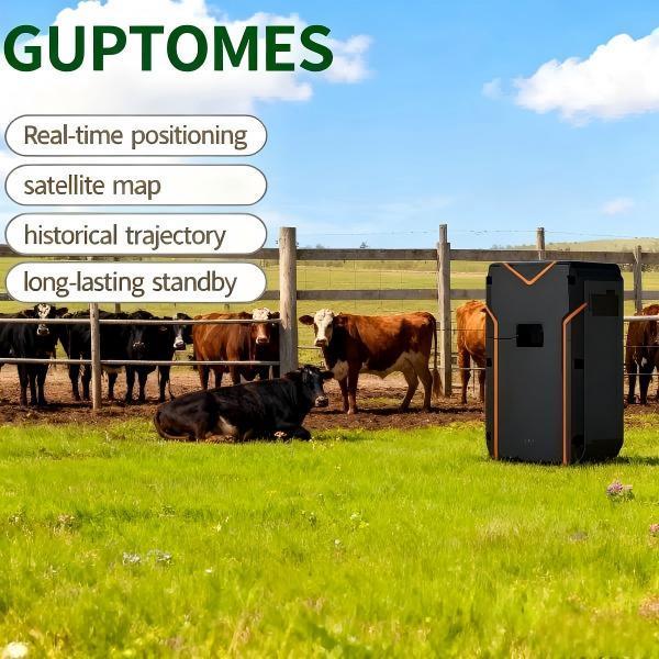 Quality Multi Mode Robust Animals GPS Tracker 20000mAh GPS Cattle Tracking System for sale