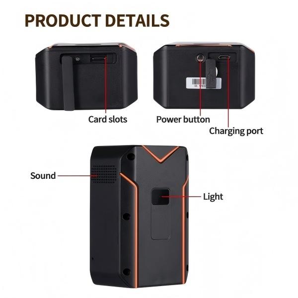Quality Multi Mode Robust Animals GPS Tracker 20000mAh GPS Cattle Tracking System for sale