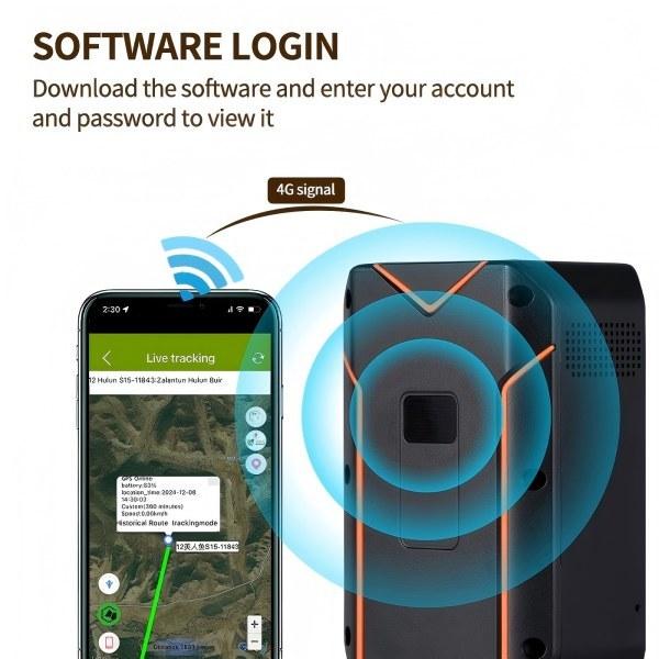 Quality Multi Mode Robust Animals GPS Tracker 20000mAh GPS Cattle Tracking System for sale