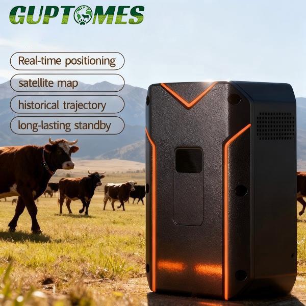 Quality 20000mAh Battery Rugged Cattle GPS Tracker With GPS BDS WIFI Multi Positioning for sale