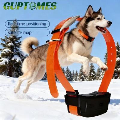 China 4000mAh Battery Dog GPS Tracking Collar Real Time Position With Voice Intercom for sale