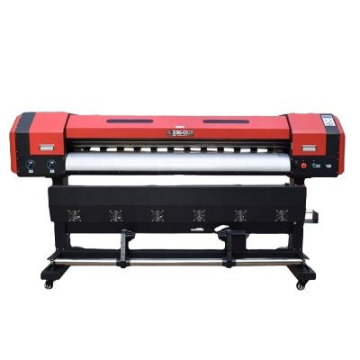 China Factory price XP600 indoor outdoor wide format advertising inkjet printer 1.6m digital eco-solvent printer for sale