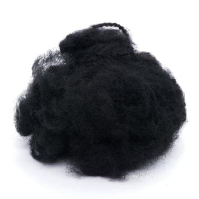 China Anti Static 38mm Recycled Polyester Fiber Abrasion Resistant For Ring Frame Spinning for sale