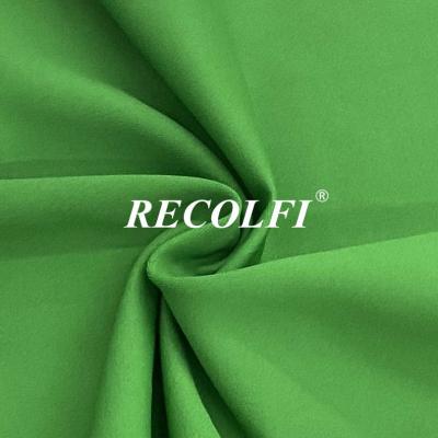 中国 Repreve繊維のActivewearのニットの生地のEcoの緑の友好的な伸張の動揺の用品類 販売のため