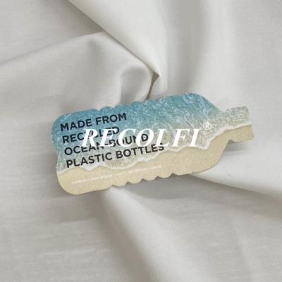 中国 海洋によってリサイクルされるActivewearのニットの生地のRepreveポリエステル連続した動悸140gsm 販売のため