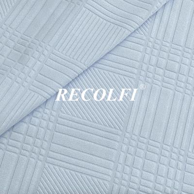 Cina Il Activewear strutturato riciclato tricotta le ghette respirabili del tessuto UPF Wocking in vendita