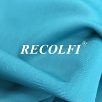China Solid Plain Activewear Made From Recycled Plastic With Moisture Anti Uv Function for sale