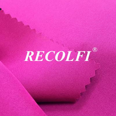 Cina Il Activewear normale di strato 270GSM di lustro di colore tricotta il tessuto in vendita