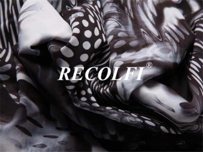 Cina La stampa di Digital del getto di inchiostro ha riciclato il poli Activewear tricotta allungamento Luxe del tessuto l'alto in vendita