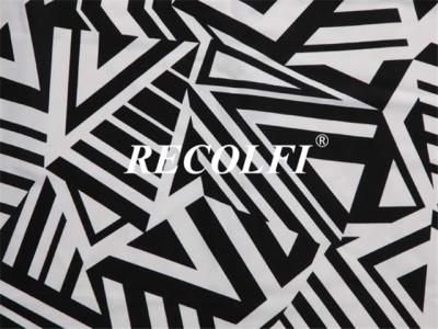Cina Materiale di nylon amichevole di Eco del tessuto del Activewear della banda di progettazione delle donne semplici della stampa in vendita