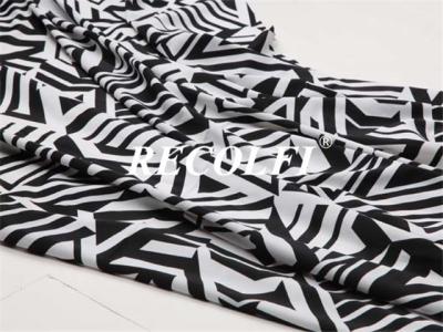 Cina Materiale di nylon amichevole di Eco del tessuto del Activewear della banda di progettazione delle donne semplici della stampa in vendita