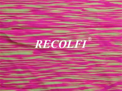Cina Il Activewear del vestito di sport di yoga di Repreve tricotta la stampa diretta di Digital del tessuto Stretchable in vendita