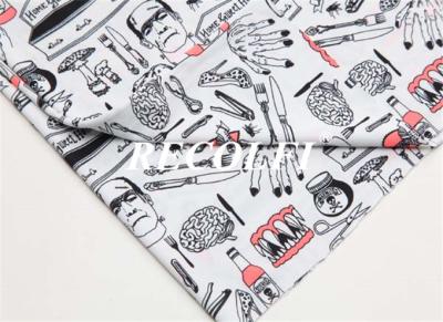 Cina Activewear del tessuto di Lycra dell'elastam fatto direttamente da stampa di plastica riciclata in vendita