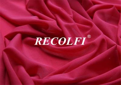 Cina Matte Mesh Fabric Activewear Made From solido respirabile ha riciclato di plastica in vendita