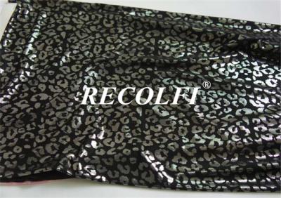 Cina Sventare d'argento del leopardo sostenibile tricotta i modi del tessuto 4 del Activewear allunga in vendita