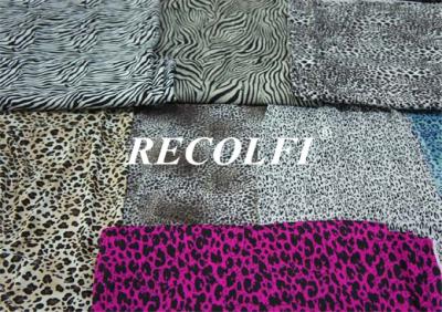 Cina Dimagramento delle ghette di allenamento dell'elastam di Topaz Leopard Zebra Printing Lycra in vendita