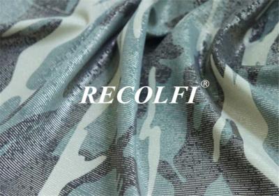 China Hoge die de Drukstof van de Veerkrachtcamouflage van Gerecycleerd Plastiek wordt gemaakt Te koop