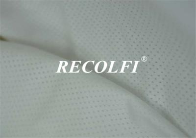 China De gerecycleerde Polyester Spandex breit Stof 4 Manierrek het Aangepaste Stevige Kleur Sterven Te koop
