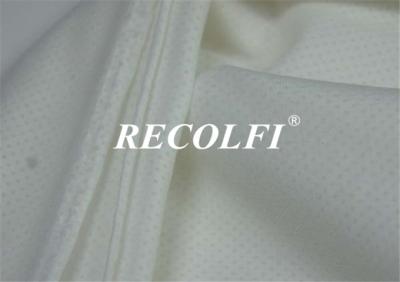 China De gerecycleerde Polyester Spandex breit Stof 4 Manierrek het Aangepaste Stevige Kleur Sterven Te koop