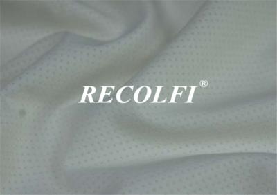 China De gerecycleerde Polyester Spandex breit Stof 4 Manierrek het Aangepaste Stevige Kleur Sterven Te koop