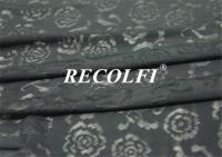 China Silver Foiling Ocean Protective Polyester Knit Fabric High Elastic for sale