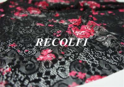 Cina Microfiber riciclato Digital floreale che stampa tessuto per il vestito di sport in vendita
